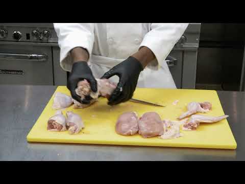 Chicken Fabrication I Simply Cooking Demo - YouTube