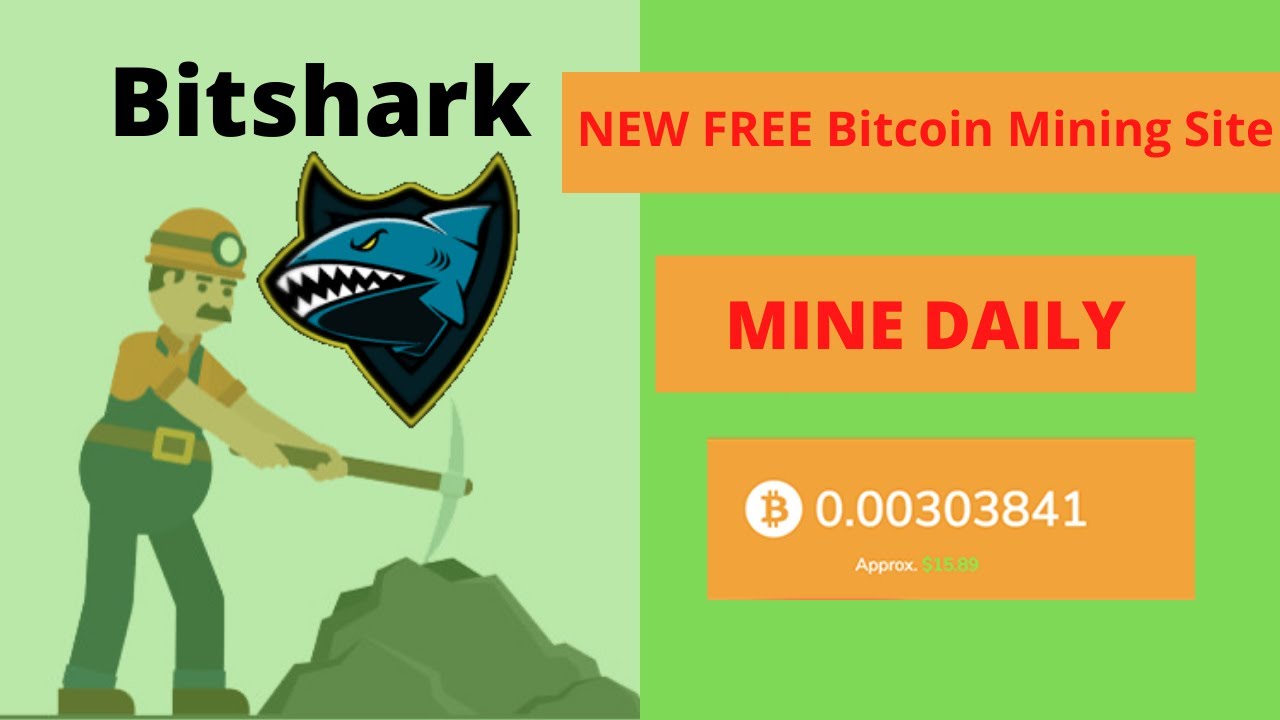 Bitshark New FREE mining site | No Investment | Legit or Scam? | CHANCE TO GET 0.1 BTC Don't ...