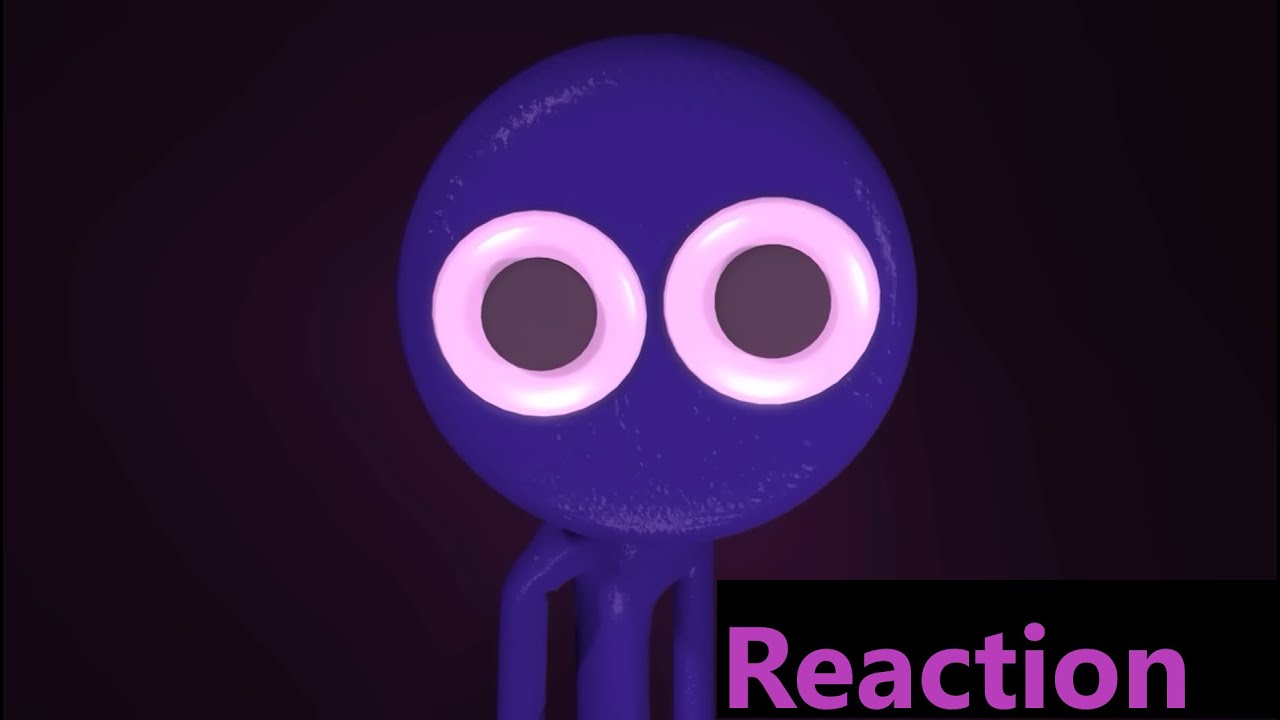 PURPLE - Rainbow Friends Animated Rap Song (Roblox) | Reaction - YouTube