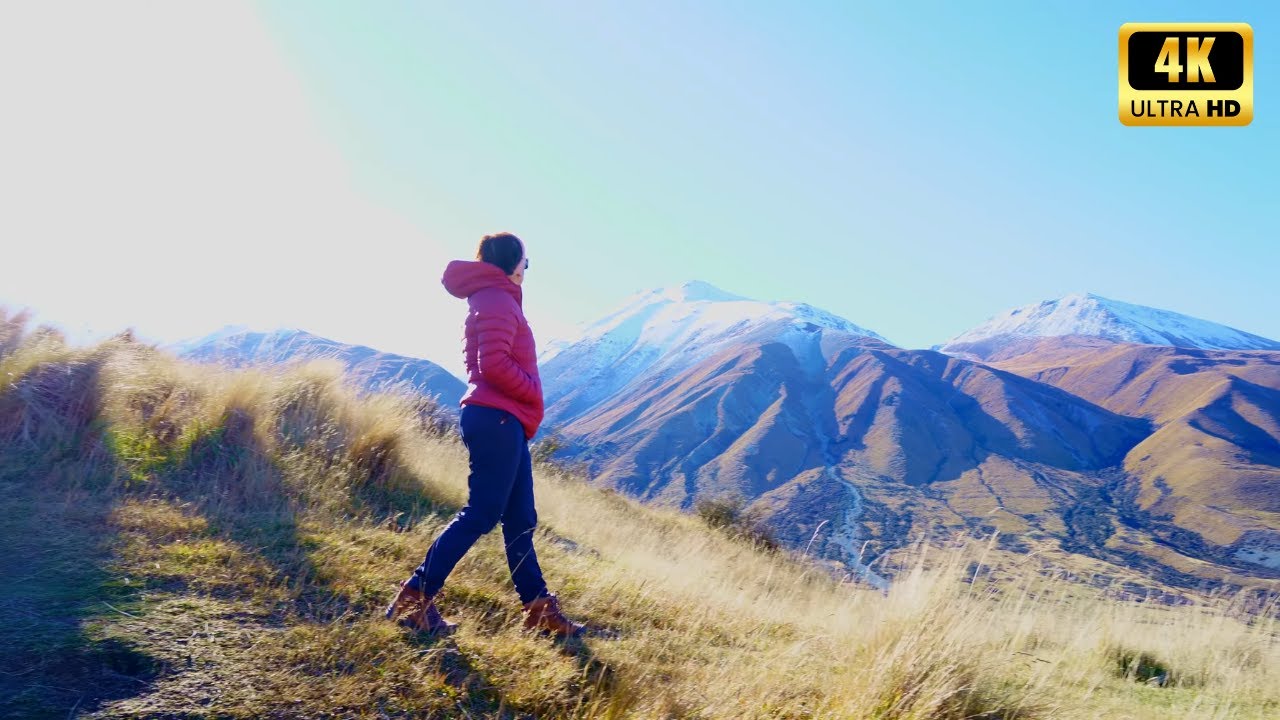 Check out the scenery! Hiking Mount Sunday in New Zealand - YouTube