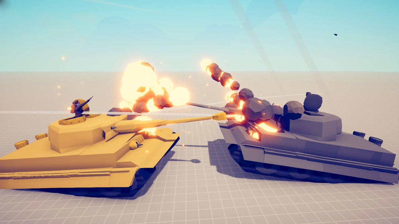 Tanks With Every Unit - Totally Accurate Battle Simulator - YouTube
