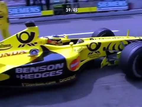 F1 – Pit stop Compilation of 2001 with natural sound