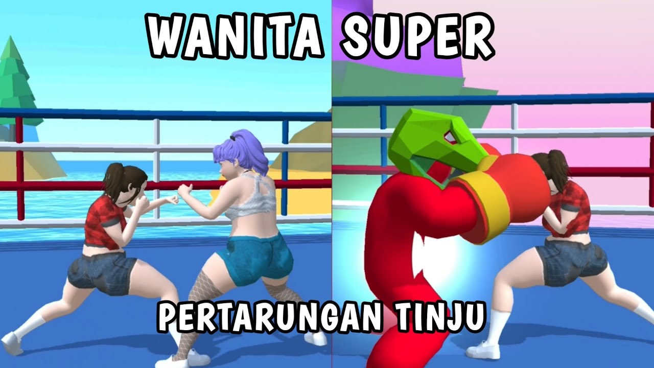 Game wanita super | super female boxer | Body Boxing Race 3D | Hippoo ...