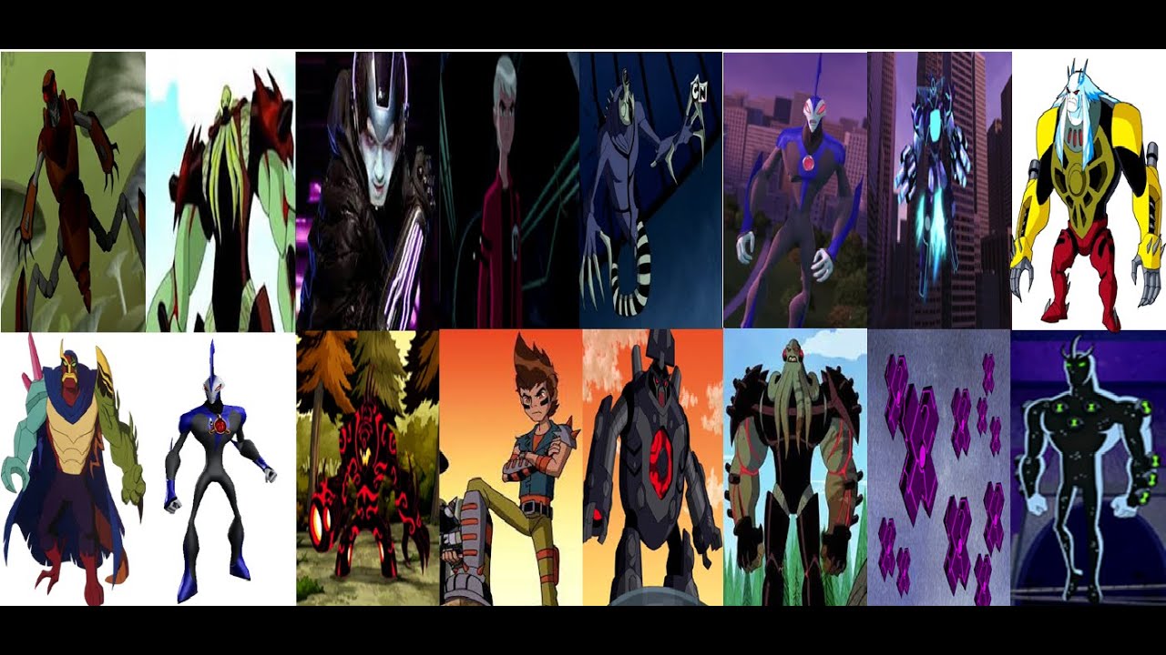 Defeat of my favorite Ben 10 Villains - YouTube