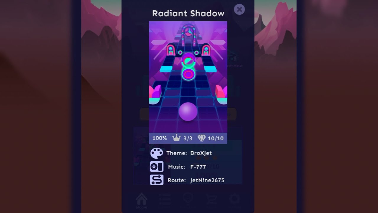 Radiant Shadow (Different Mix/ending) | Rolling Sky (Co-Creation) - YouTube