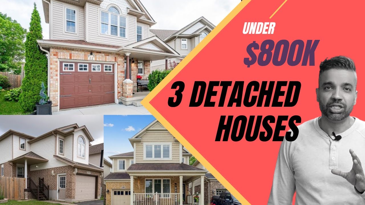 Under $800K - 3 Detached Homes (3+ Bed) Under $800K - You Can Buy right ...