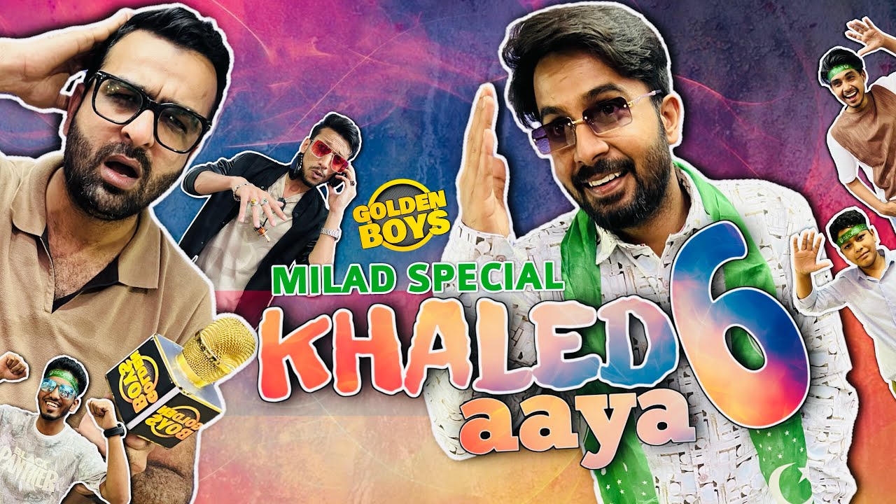 Khaled Aaya Part-6 | Milad Special | Hyderabadi Comedy | Sameer Ali | Bilal Memon | Golden Boys ...