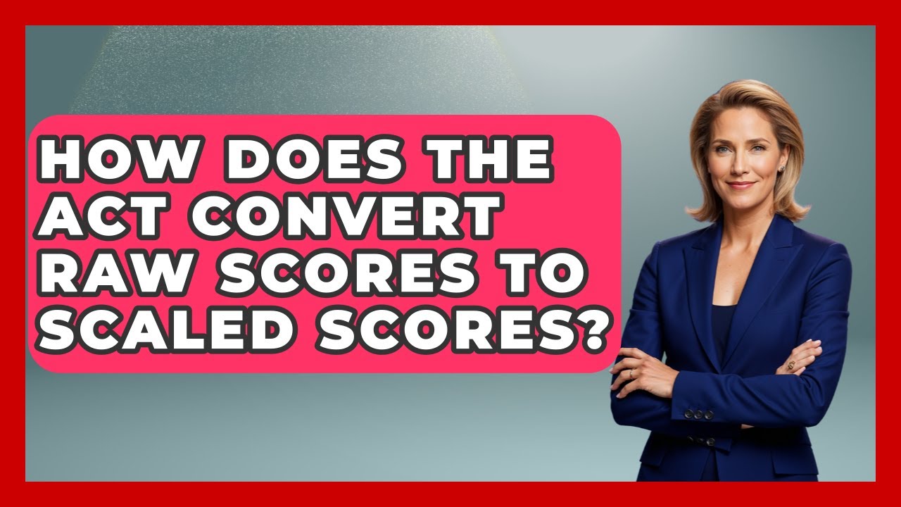 How Does The ACT Convert Raw Scores To Scaled Scores? - Junior Year ...