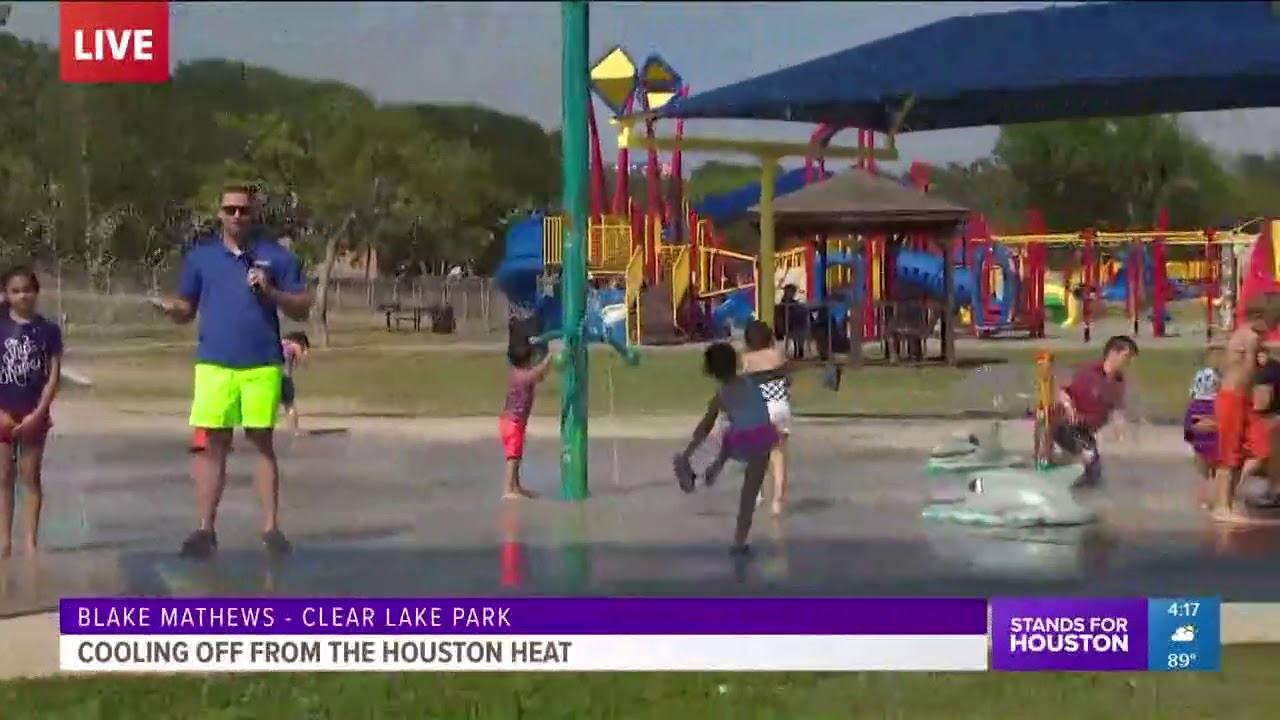 WATCH: Blake Mathews finds perfect spot to beat the heat - YouTube