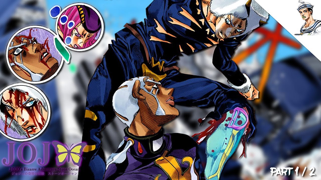 Pucci VS Heavy Weather [Part 1 of 2] Manga Edit! (Full Fight) - YouTube