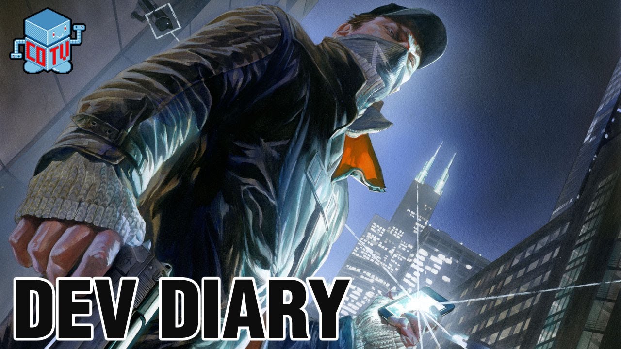WATCH DOGS GameStop Exclusive Alex Ross Poster - YouTube