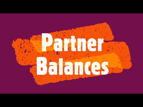 Partner balances - YouTube