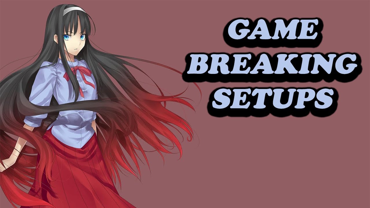 MELTY BLOOD: TYPE LUMINA BROKEN AKIHA SETUP - YouTube