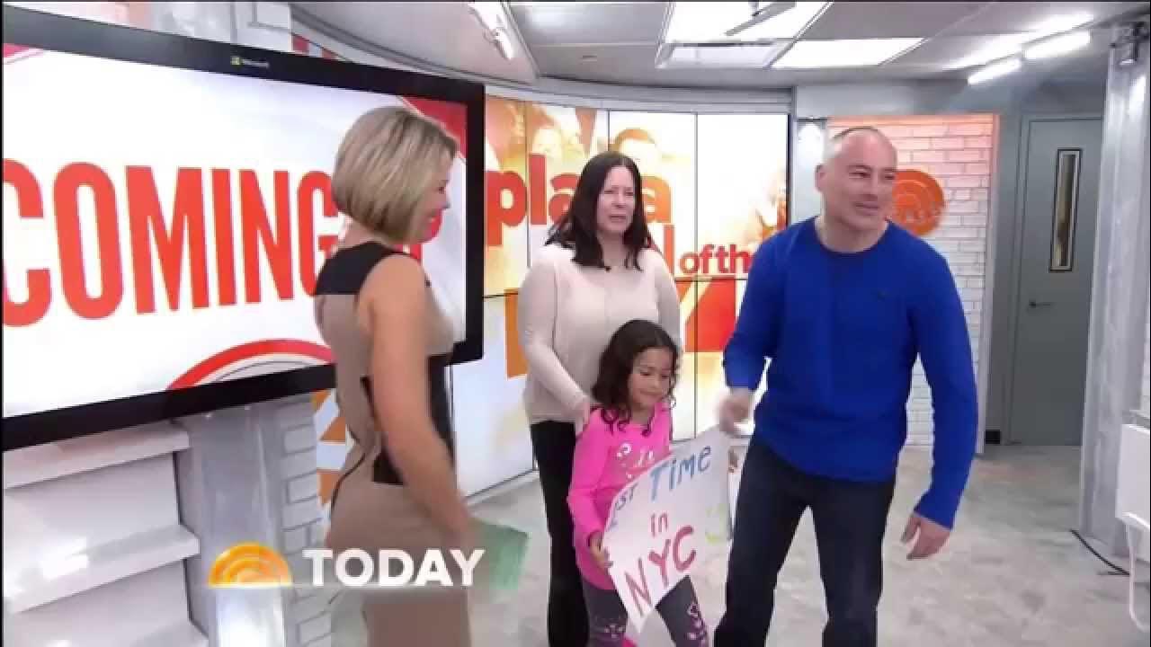 Dylan Dreyer Figure Hugging Dress - YouTube