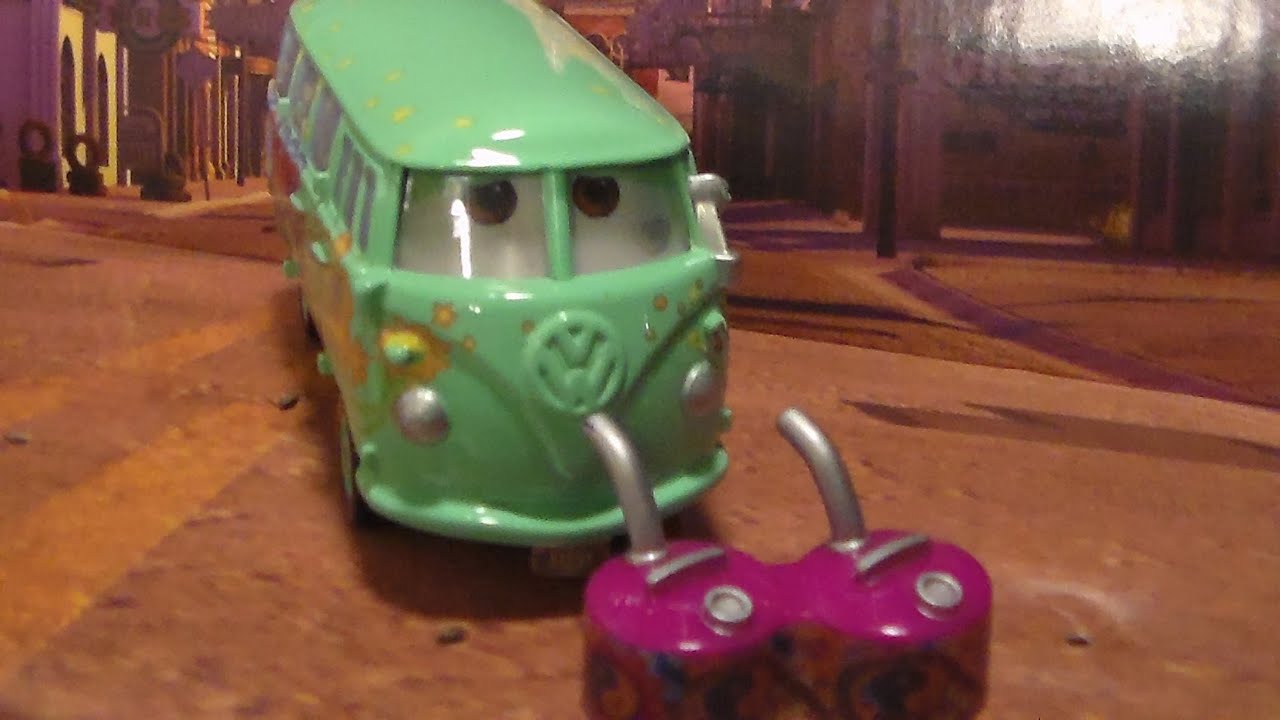 Fillmore with Gas Cans, 2010 CHASE* Mattel Disney Pixar Cars Diecast ...