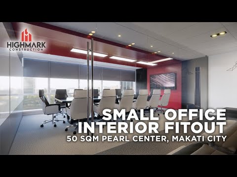 50 SQM Small Office Interior Renovation | Highmark Construction - YouTube