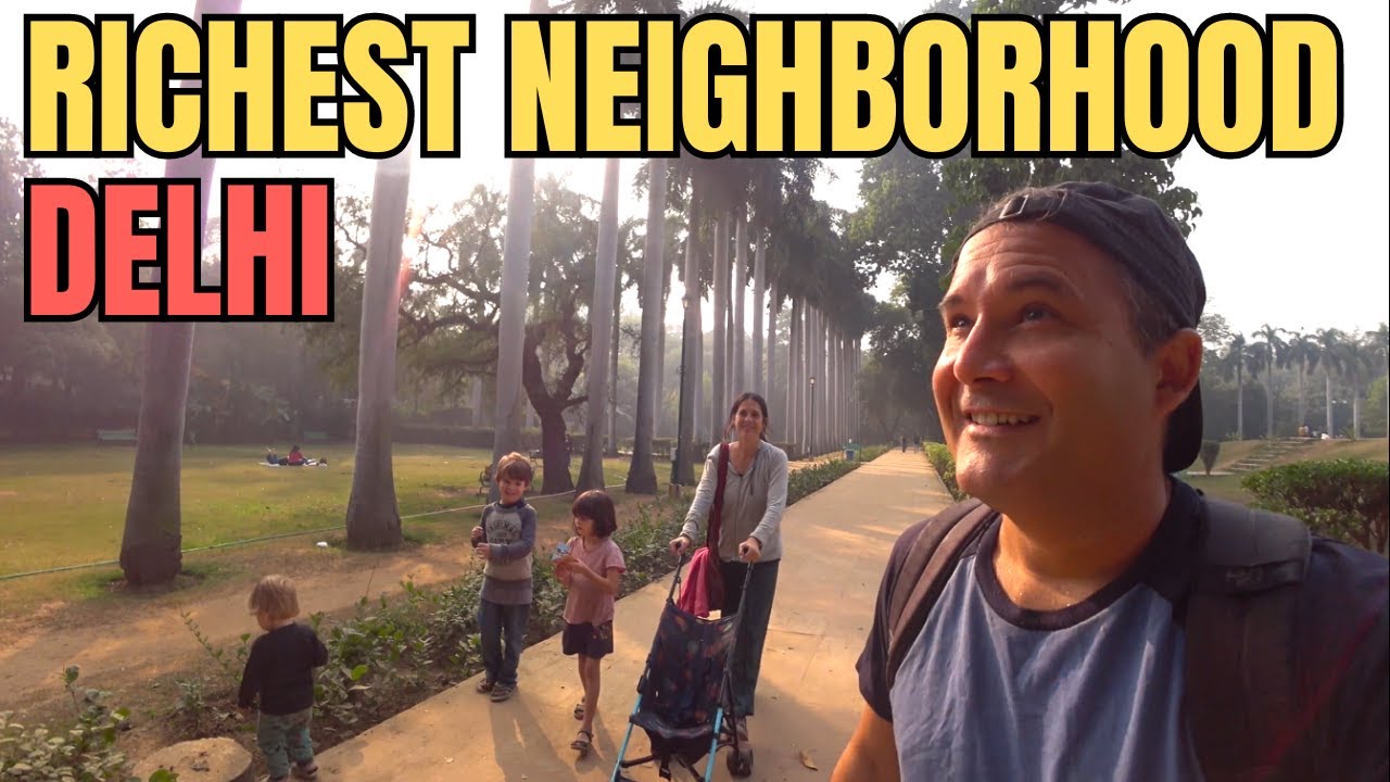 We Visited One Of The RICHEST Neighborhoods In DELHI 🇮🇳 JOR BAGH - YouTube