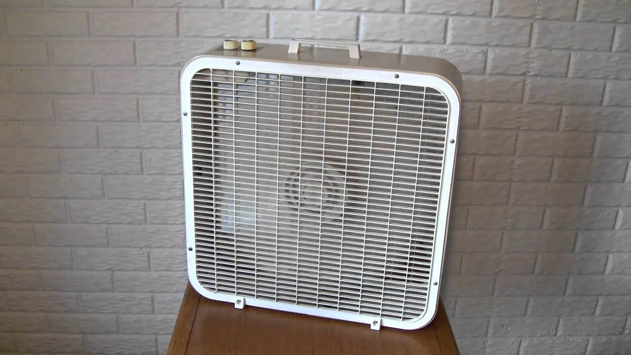 Lakewood Model P-237/A Box Fan - YouTube