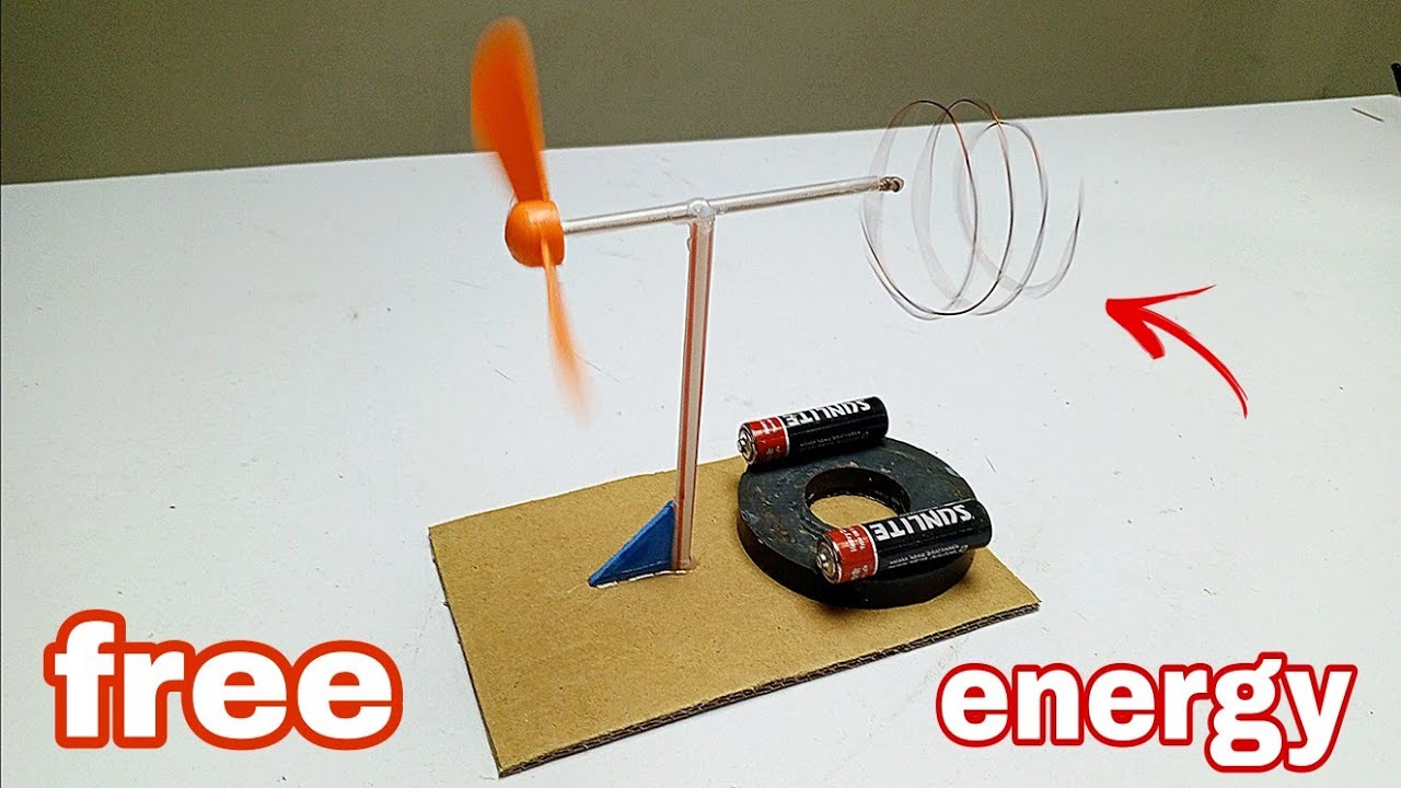 Free Energy Fan Device 100% | How to Make a Free Energy Fan at Home ...