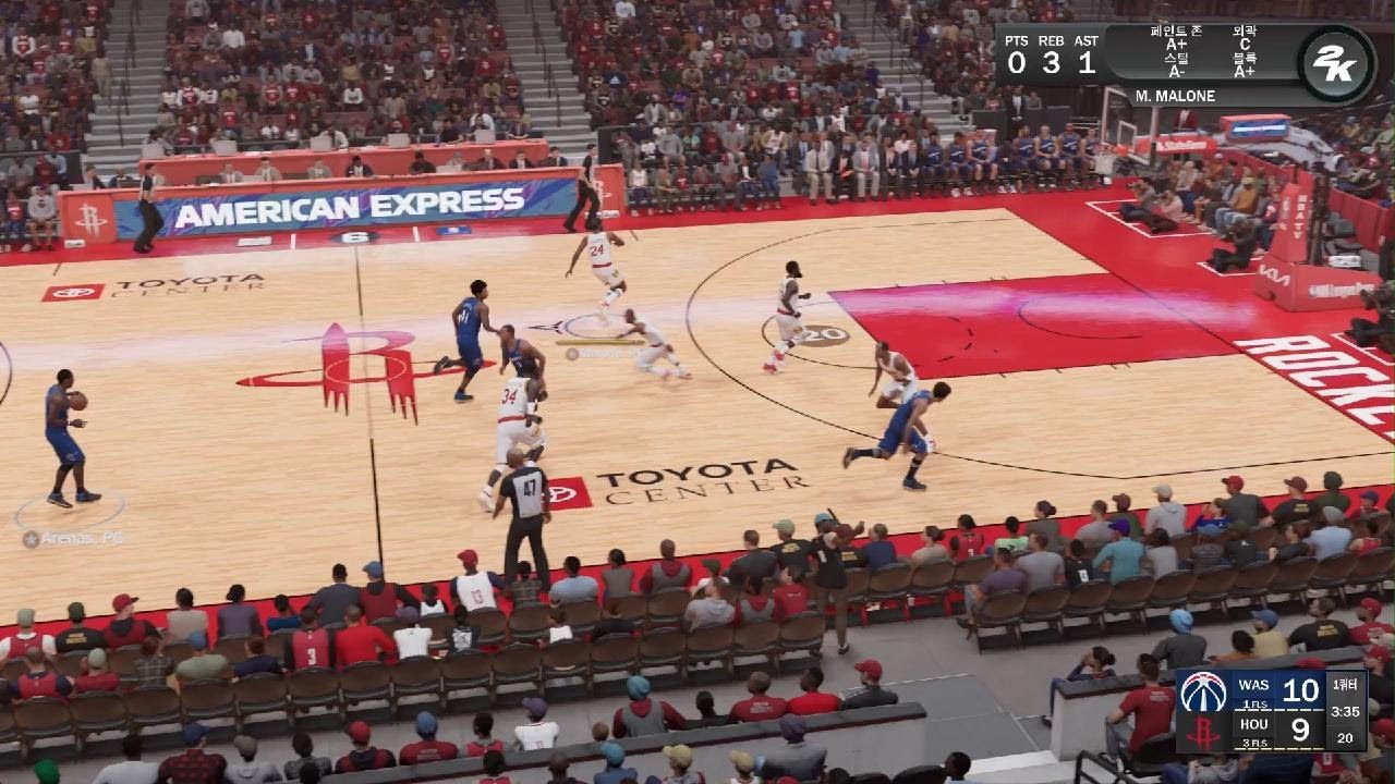 NBA 2K23 S2 Houston Rockets vs Washington Wizards - YouTube