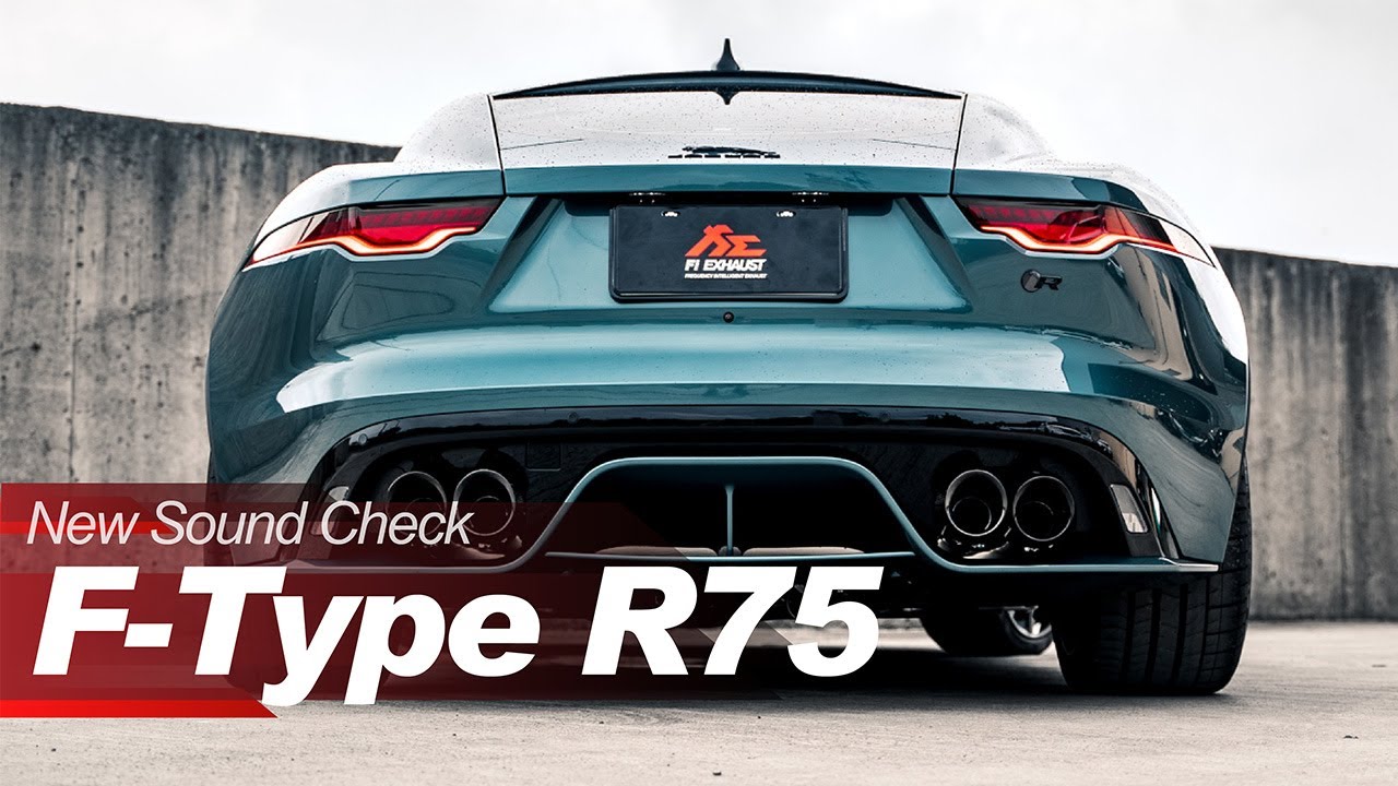 2024 Jaguar F-Type R75 5.0 V8 Aggressive Idle Rev, Acceleration w ...