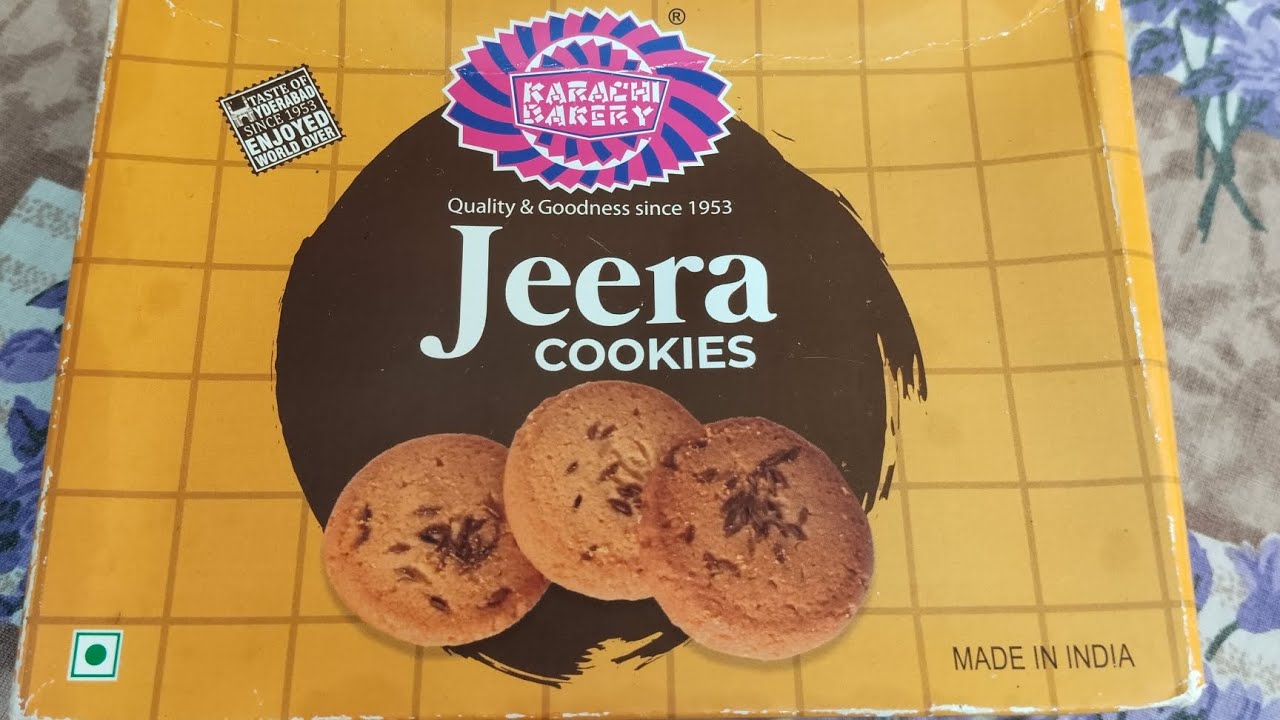 KARACHI Bakery Jeera Cookies 400gm Review - YouTube