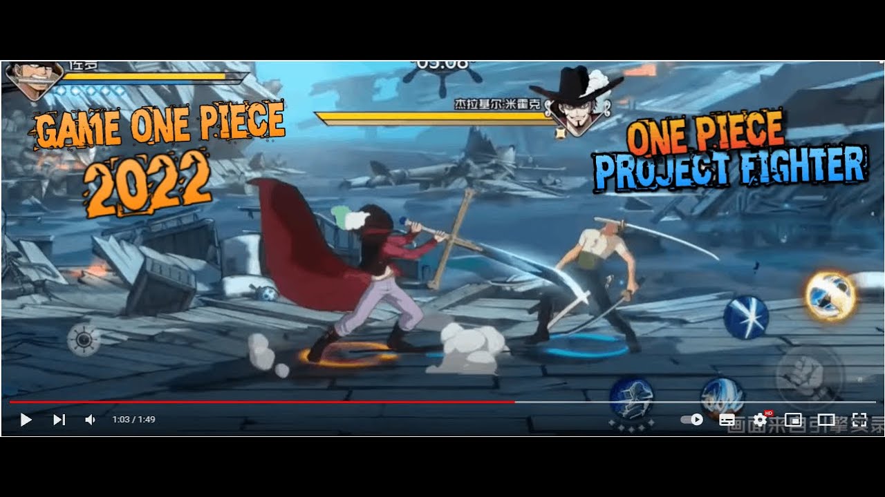 ONE PIECE PROJECT FIGHTER-TRAILER ZORO VS MIHAWK- GAME ONE PIECE MỚI ...