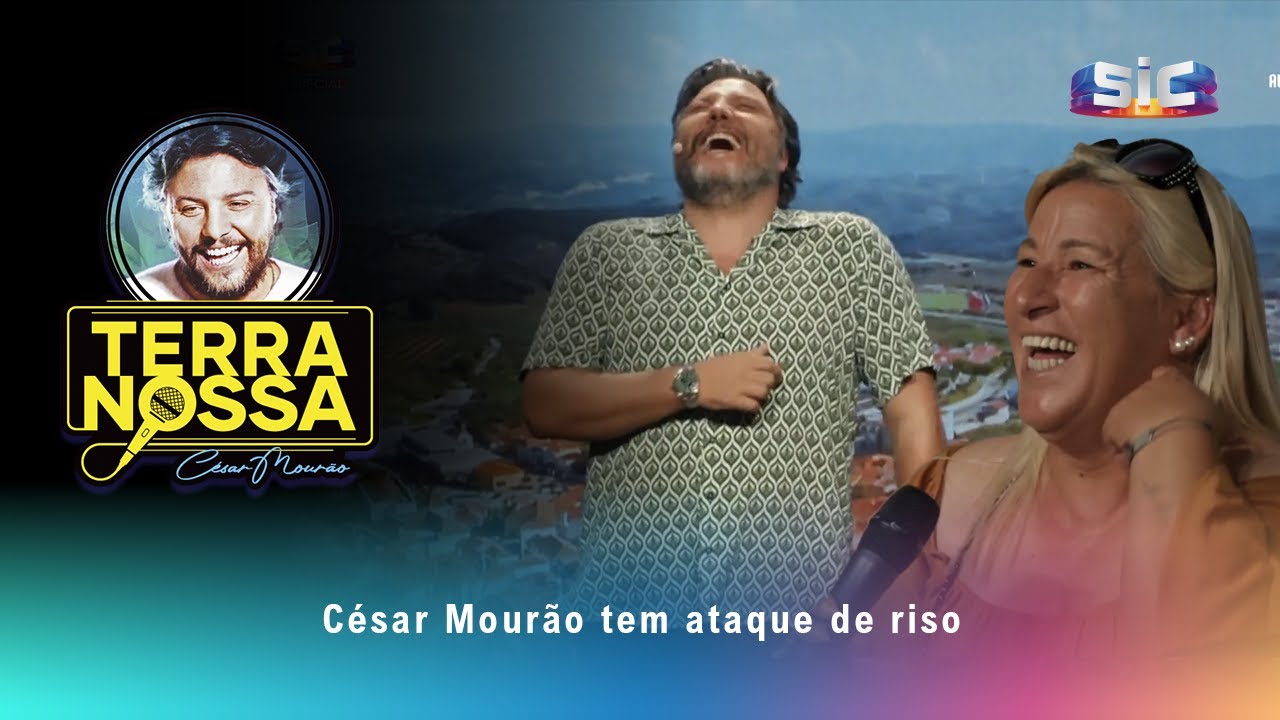 César tem ataque de riso após resposta de público - YouTube