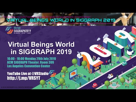 #WorldVTuberShowcase in #SIGGRAPH2019 - Finalists teaser
