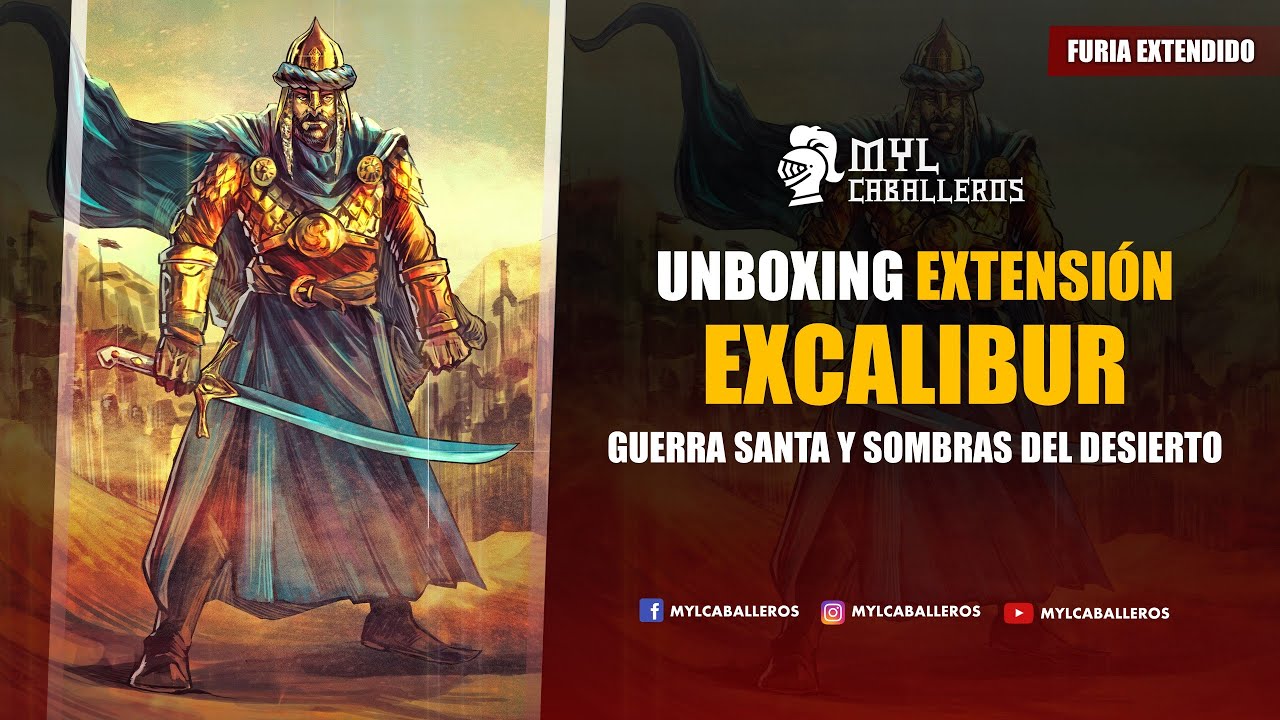 Unboxing: Kit de Extensión Excalibur | Mitos y Leyendas MYL - YouTube