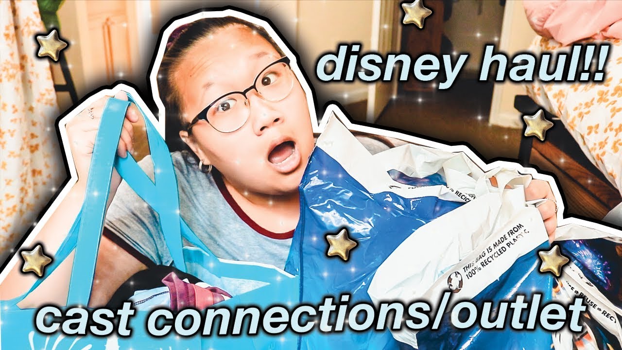 Disney Cast Connection & Outlet Haul - YouTube