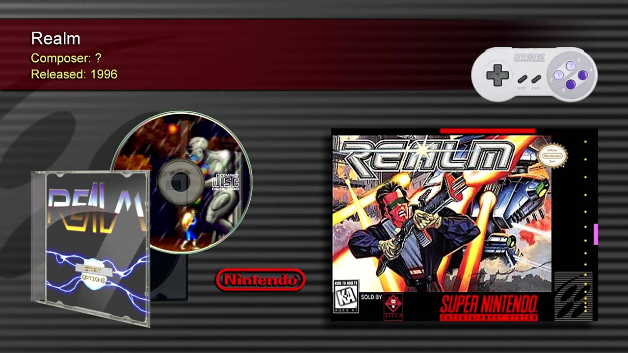 Realm (Full OST) - SNES - YouTube