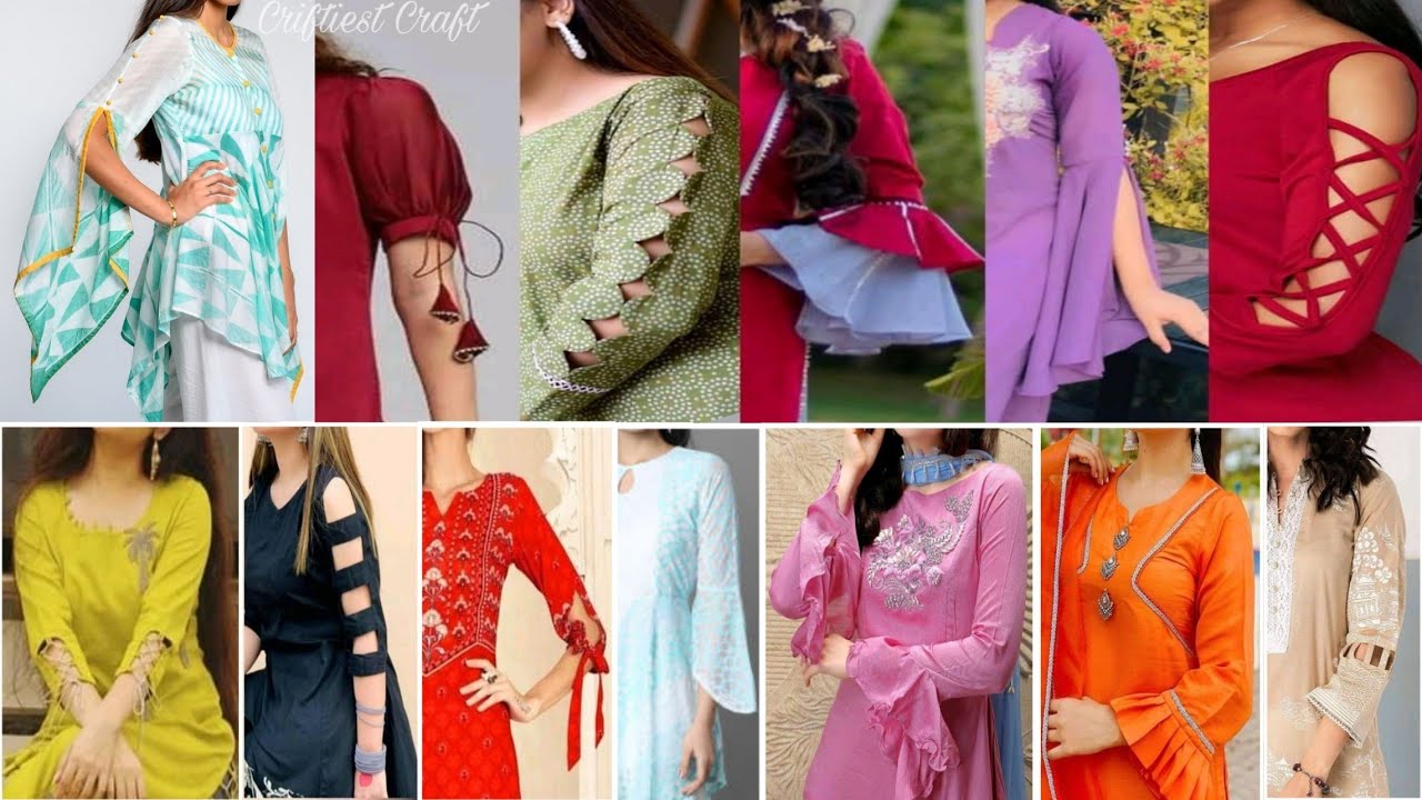 Latest Women Sleeve Design | kameez hand design | New Baju ke Designs ...