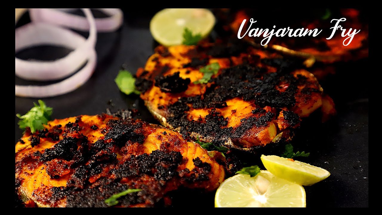 Vanjaram fry, ||சுவையான வஞ்சரம் வறுவல் || fish fry - YouTube