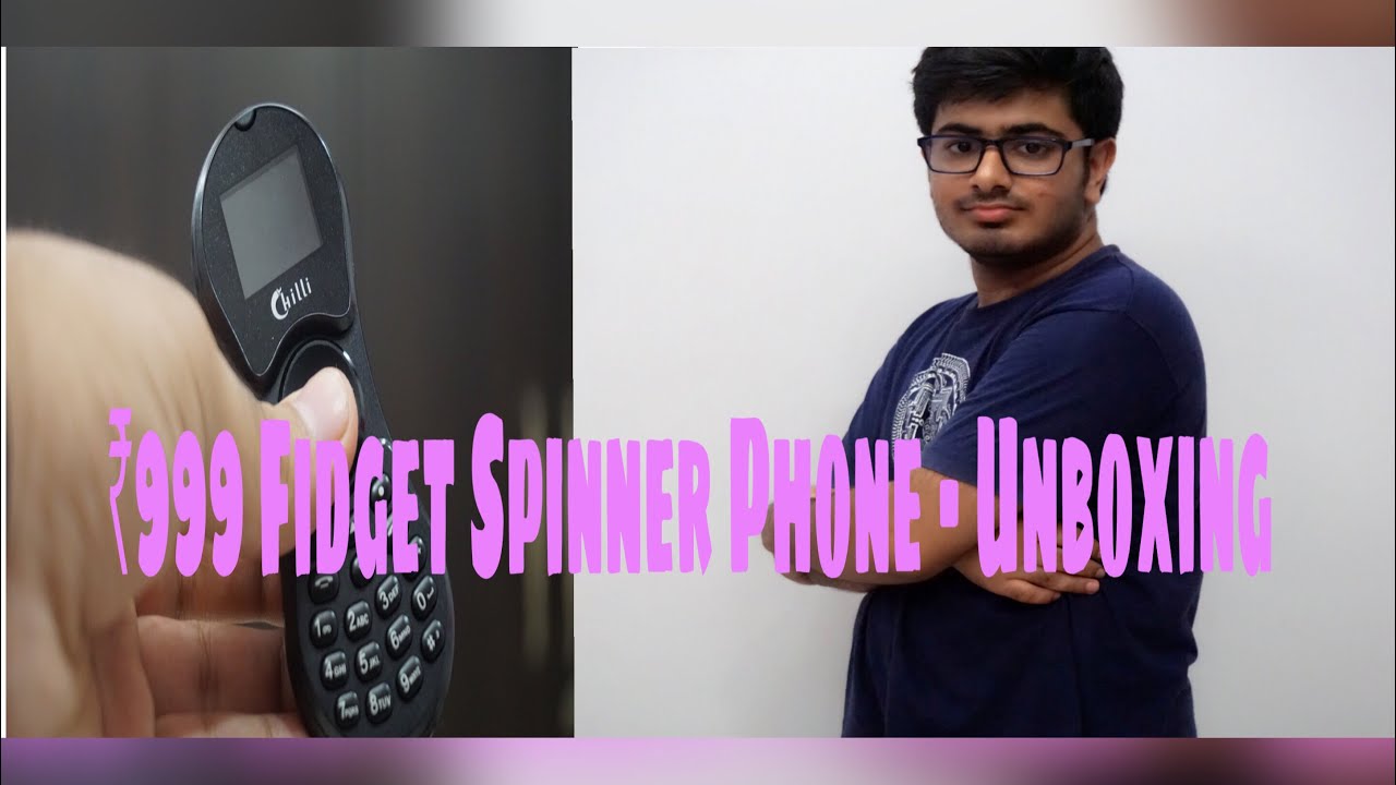 Fidget Spinner Phone Unboxing - YouTube
