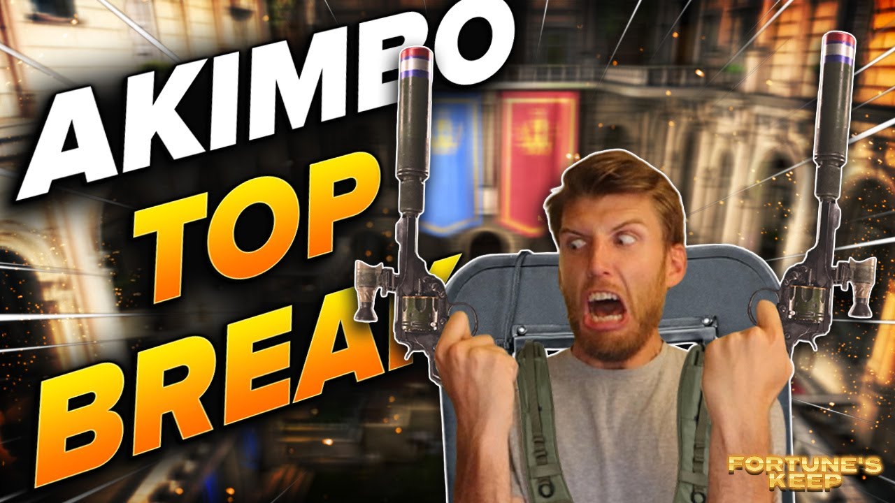 Using The Akimbo Top Break and Riot Shield On Fortune's Keep [Best ...