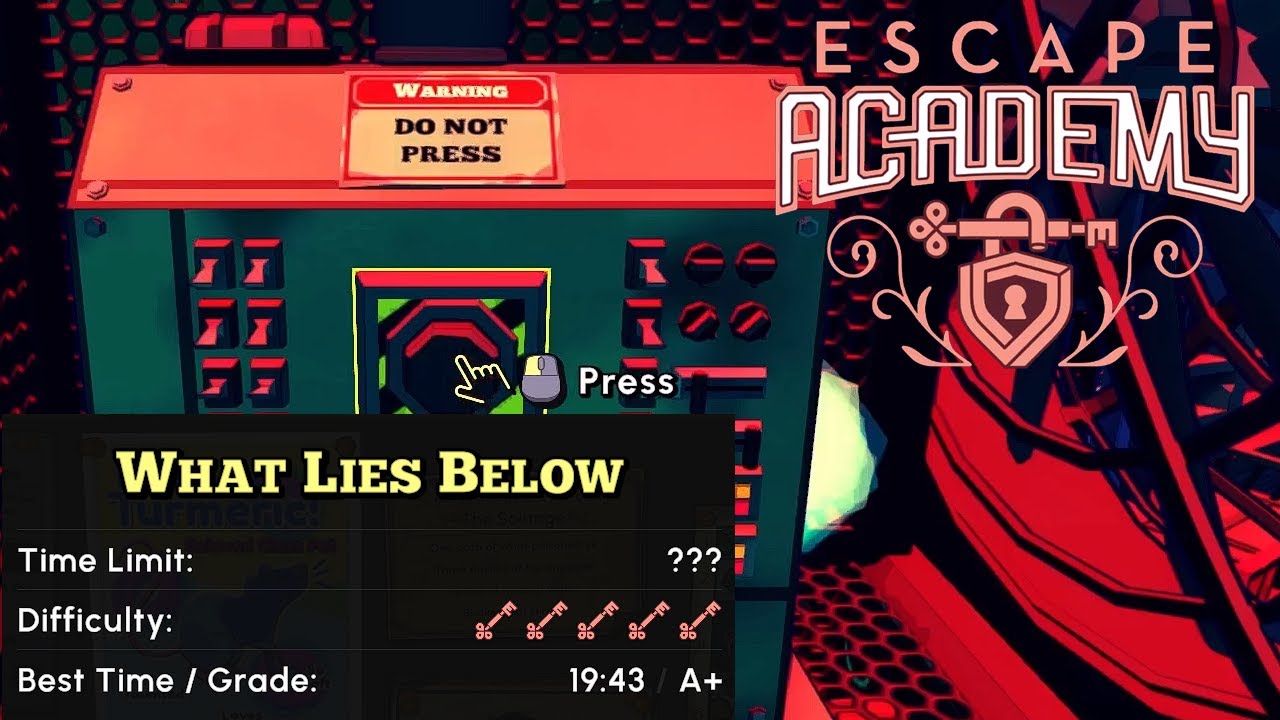 Escape Academy - What Lies Below - Walkthrough with Puzzle Solutions ...
