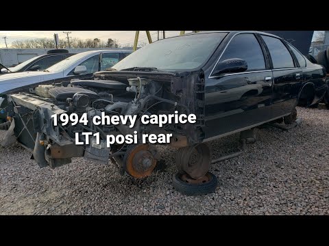 Chevy caprice 93 to 96 with the lt1 engine has posi rear the rear will ...