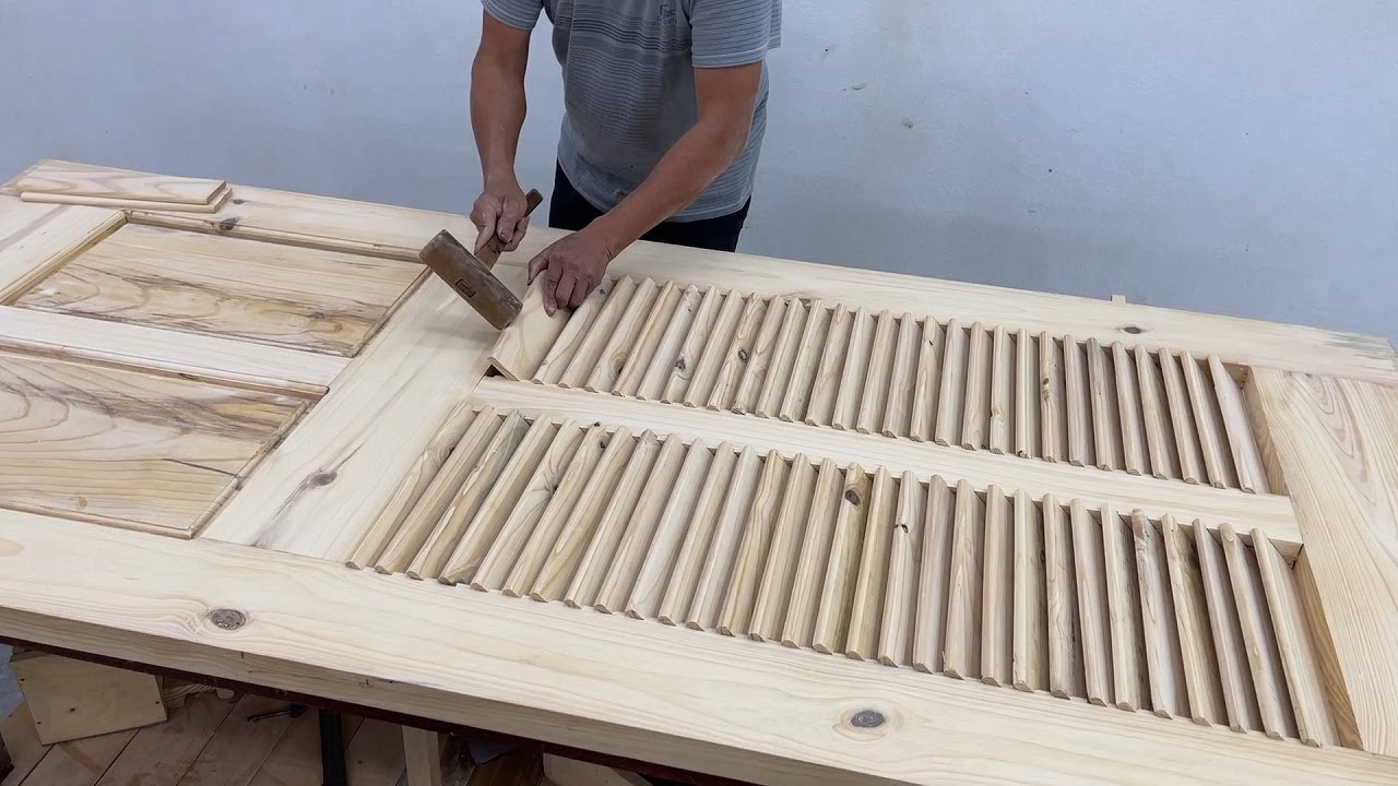 Design And Make The Newest Wooden Door Model You Have Never Seen ...