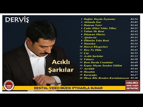 DERVİŞ - ACIKLI ŞARKILAR (ORİJİNAL CD KAYDI FULL ALBÜM)