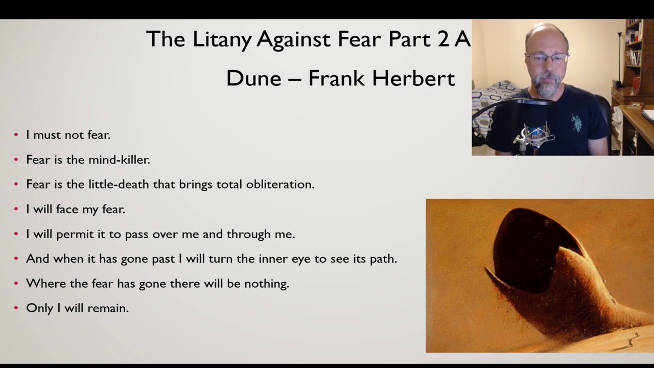 Dune - Litanty against Fear - Analysis - YouTube