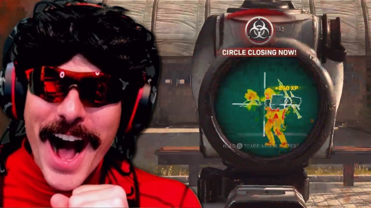 DrDisrespect Tries out Aim Assist in COD Warzone! - YouTube