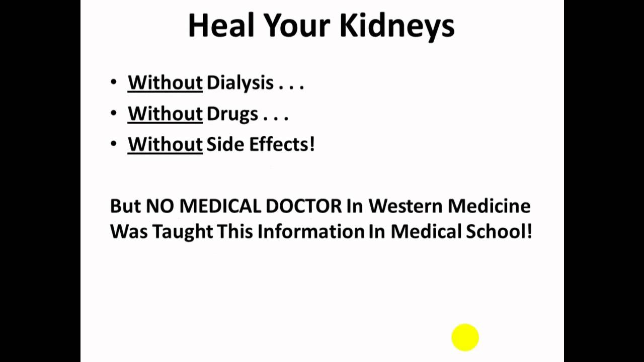 How to heal kidneys naturally by Robert Galarowicz - YouTube