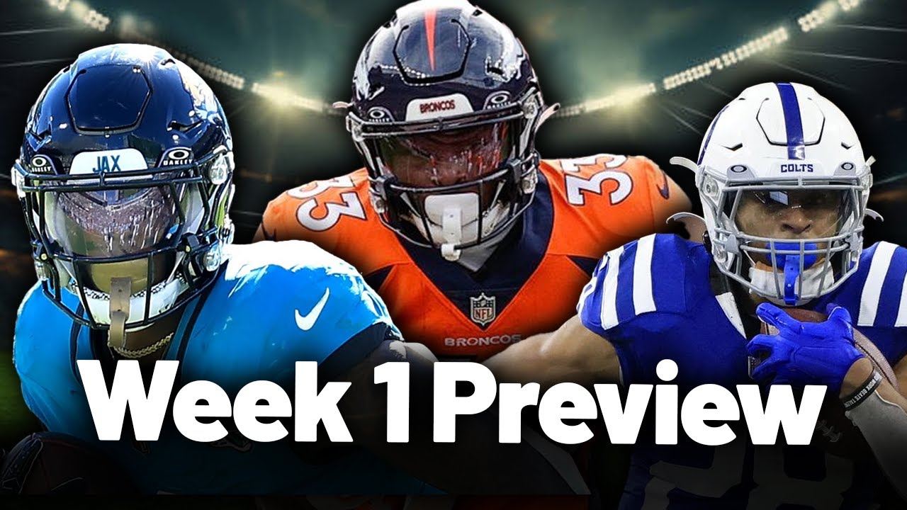 NFL Week 1 Preview - YouTube