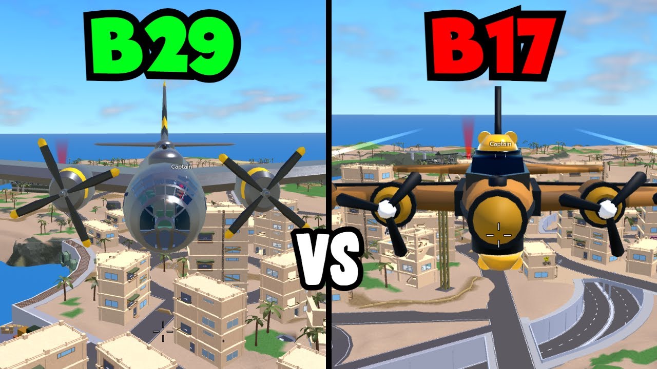 B29 vs B17 in Military Tycoon Roblox! - YouTube