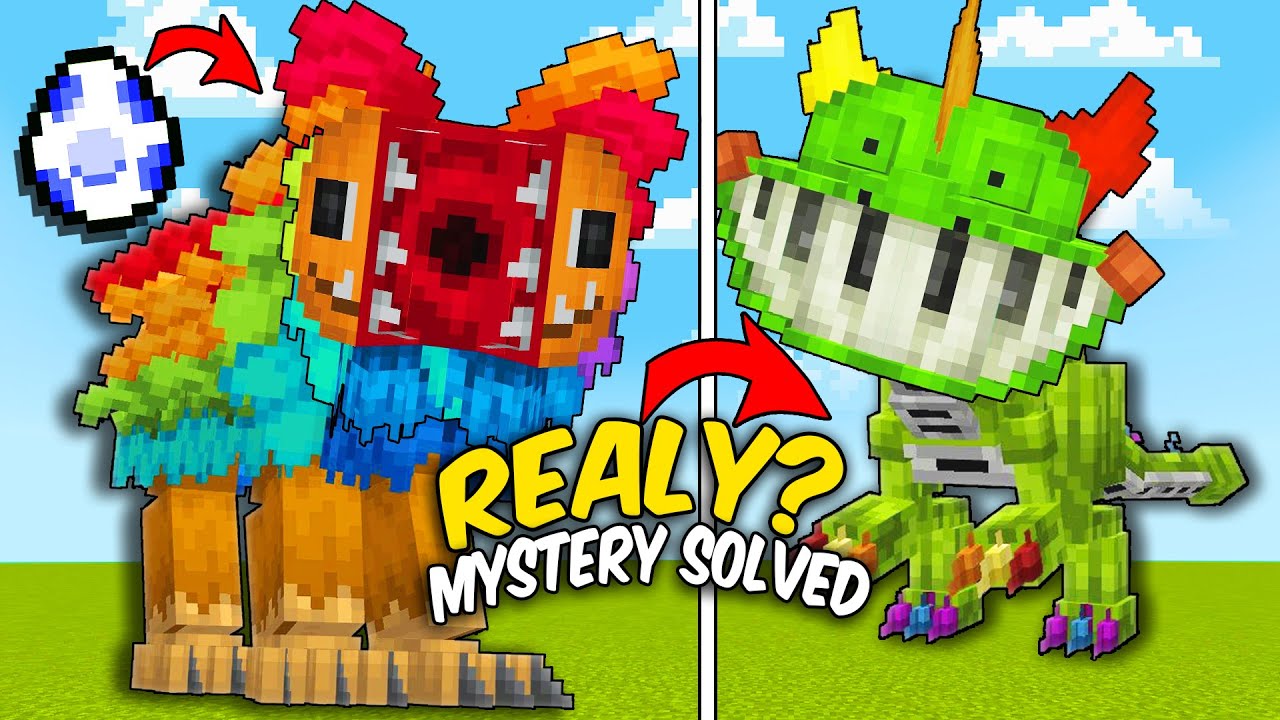 ESCAPING YARNABY in Poppy Playtime Chapter 4! NEW ADDON in Minecraft PE ...