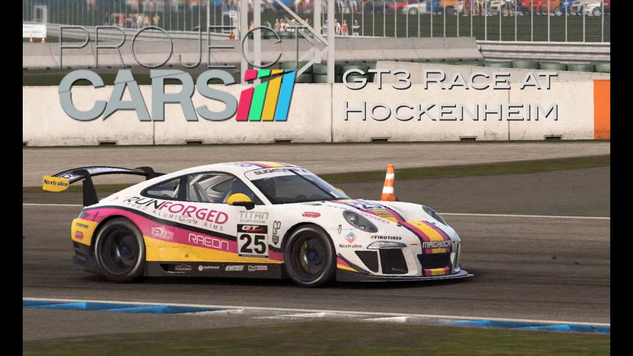 GT3 Race at Hockenheim [pCARS] - YouTube