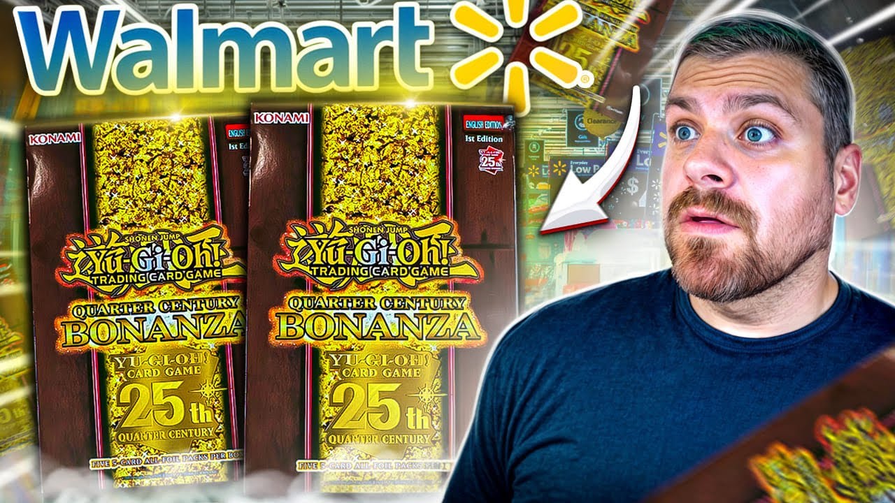 Walmart’s *NEW* Yugioh Quarter Century Bonanza! - YouTube