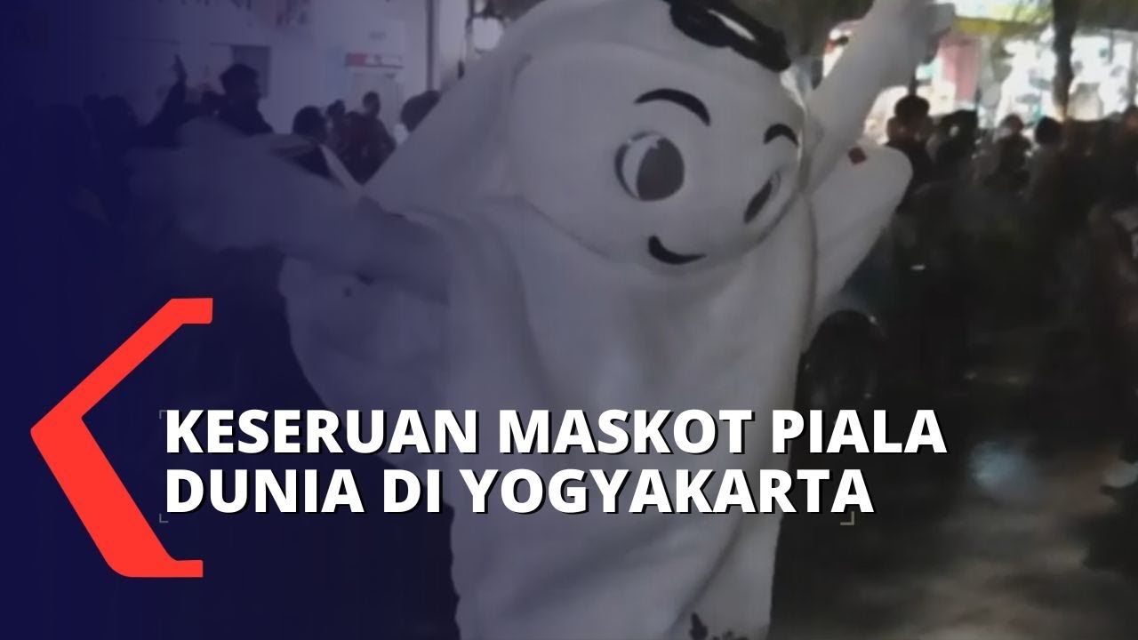 Yuk, Intip Keseruan Maskot Piala Dunia Saat Kunjungi Yogyakarta! - YouTube