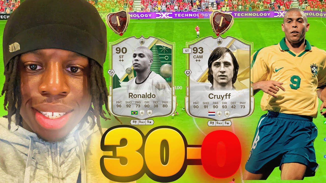 BACK TO BACK RANK 1 w/ CRYUFF & R9? INSANE FUT CHAMPS GAMEPLAY! - YouTube